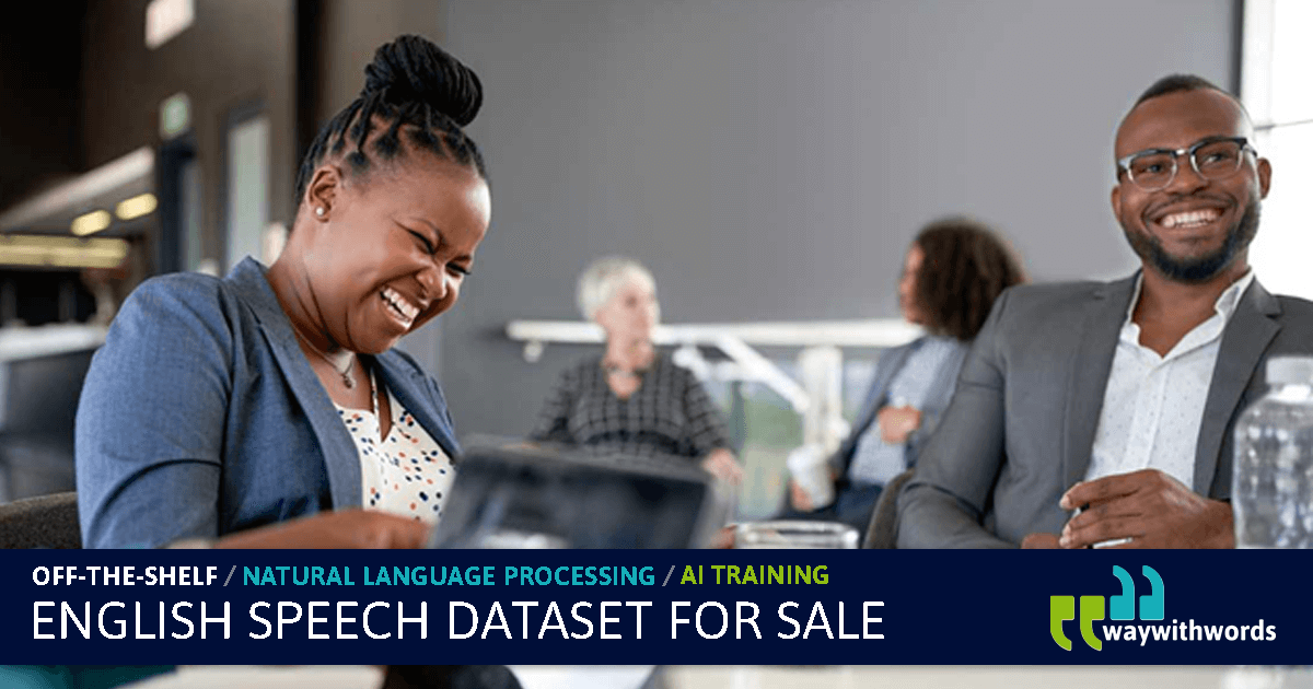 English Speech Dataset For Sale - Way With Words